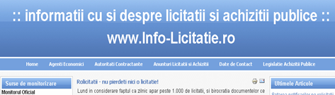 Licitatii si Achizitii Publice: Licitatie pentru sala polivalenta